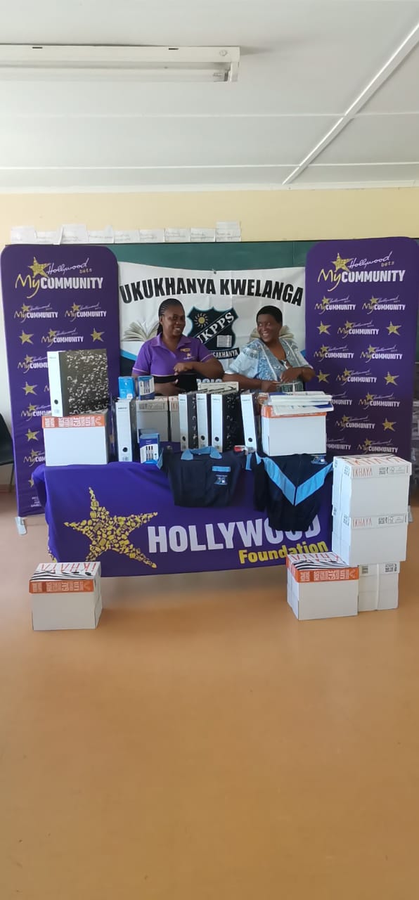 Ukukhanya Kwelanga receives Back to School donations from Hollywood ...
