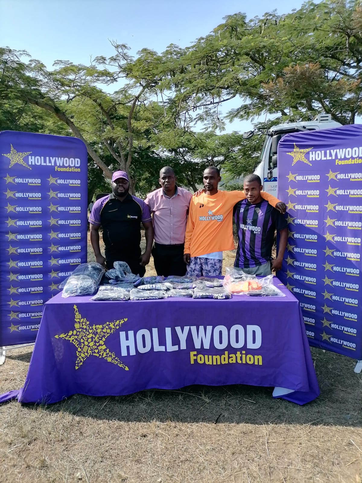 Soccer Sponsorship support for Golden Hawks | Hollywood Foundation