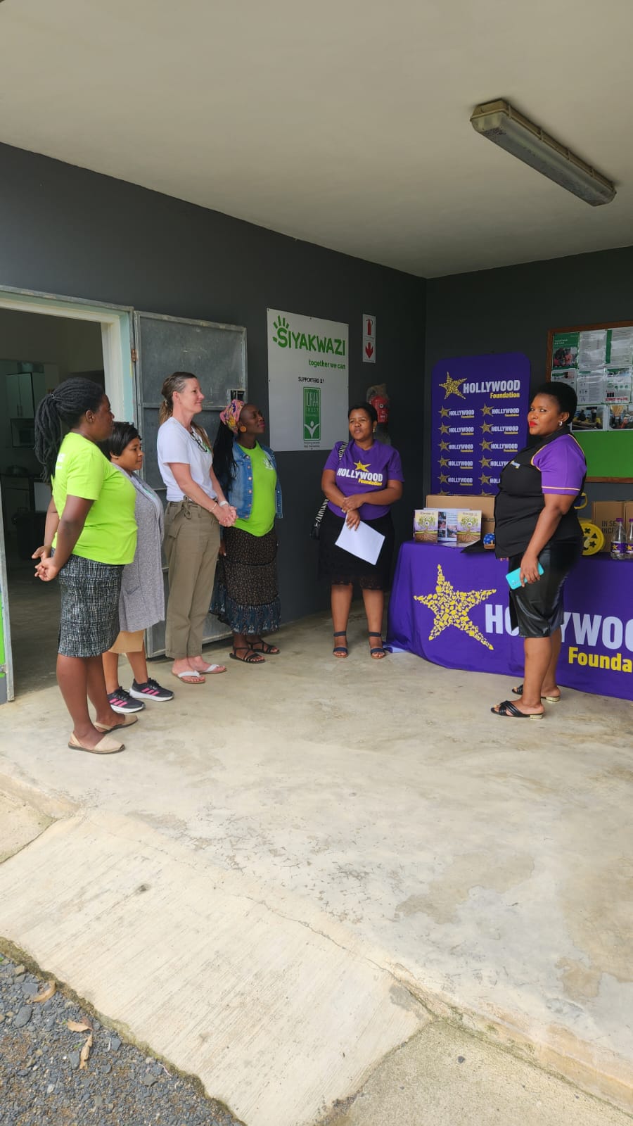 CSI Initiative Empowers Siyakwazi Resource Centre | Hollywood Foundation