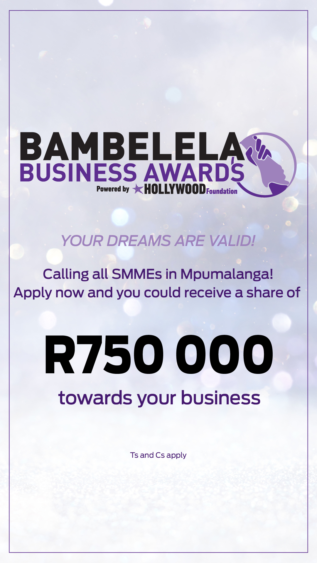 First Ever Bambelela Business Awards in Mpumalanga | Hollywood Foundation
