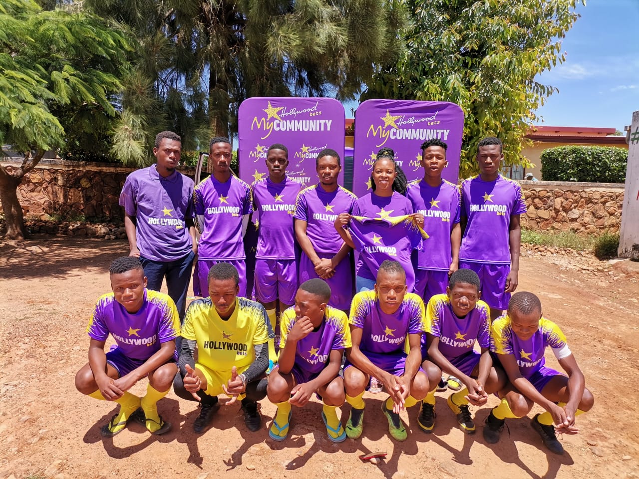 Naturena FC is grateful for their new soccer kit sponsored by the ...