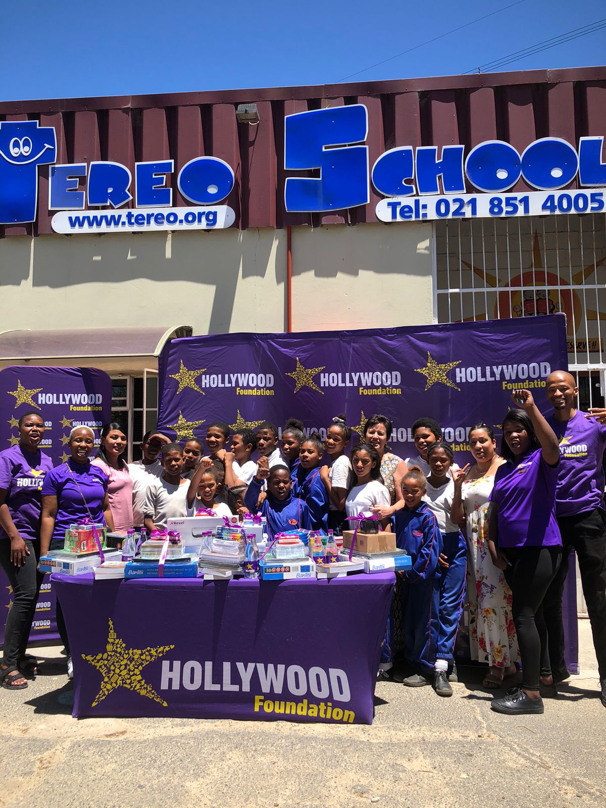 Hollywood Foundation's Partnership with Tereo Project School