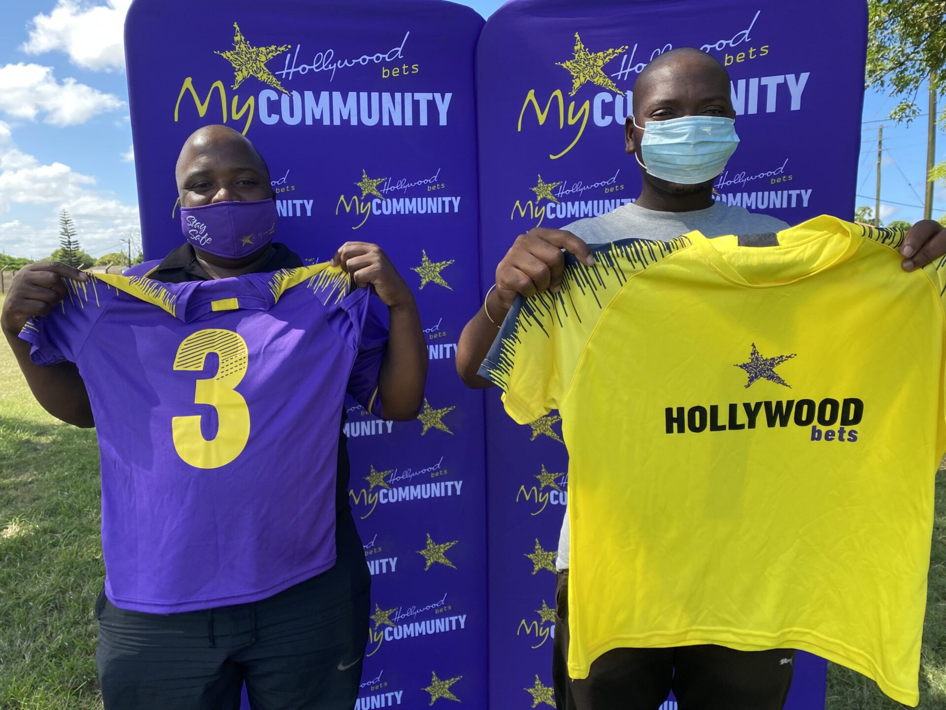 Young Stars FC receives a new Soccer Kit from Hollywood Foundation ...