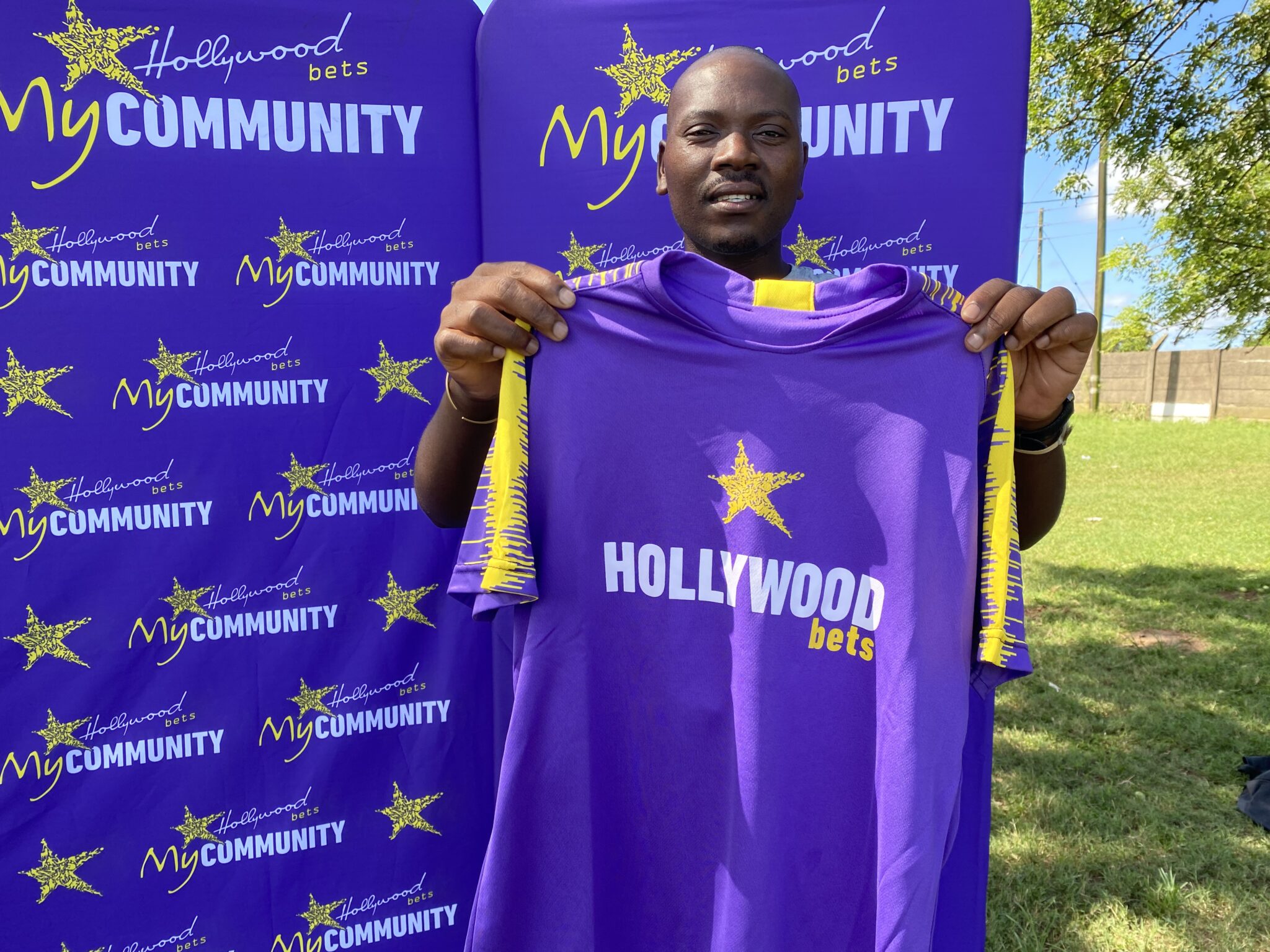 Young Stars FC receives a new Soccer Kit from Hollywood Foundation ...