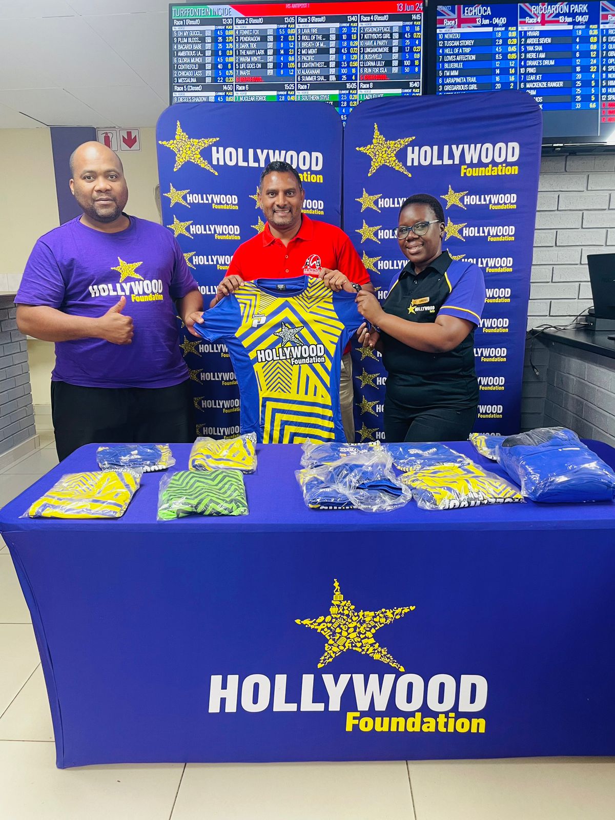 CSI Initiative Empowers Hugo FC with New Soccer Kits | Hollywood Foundation