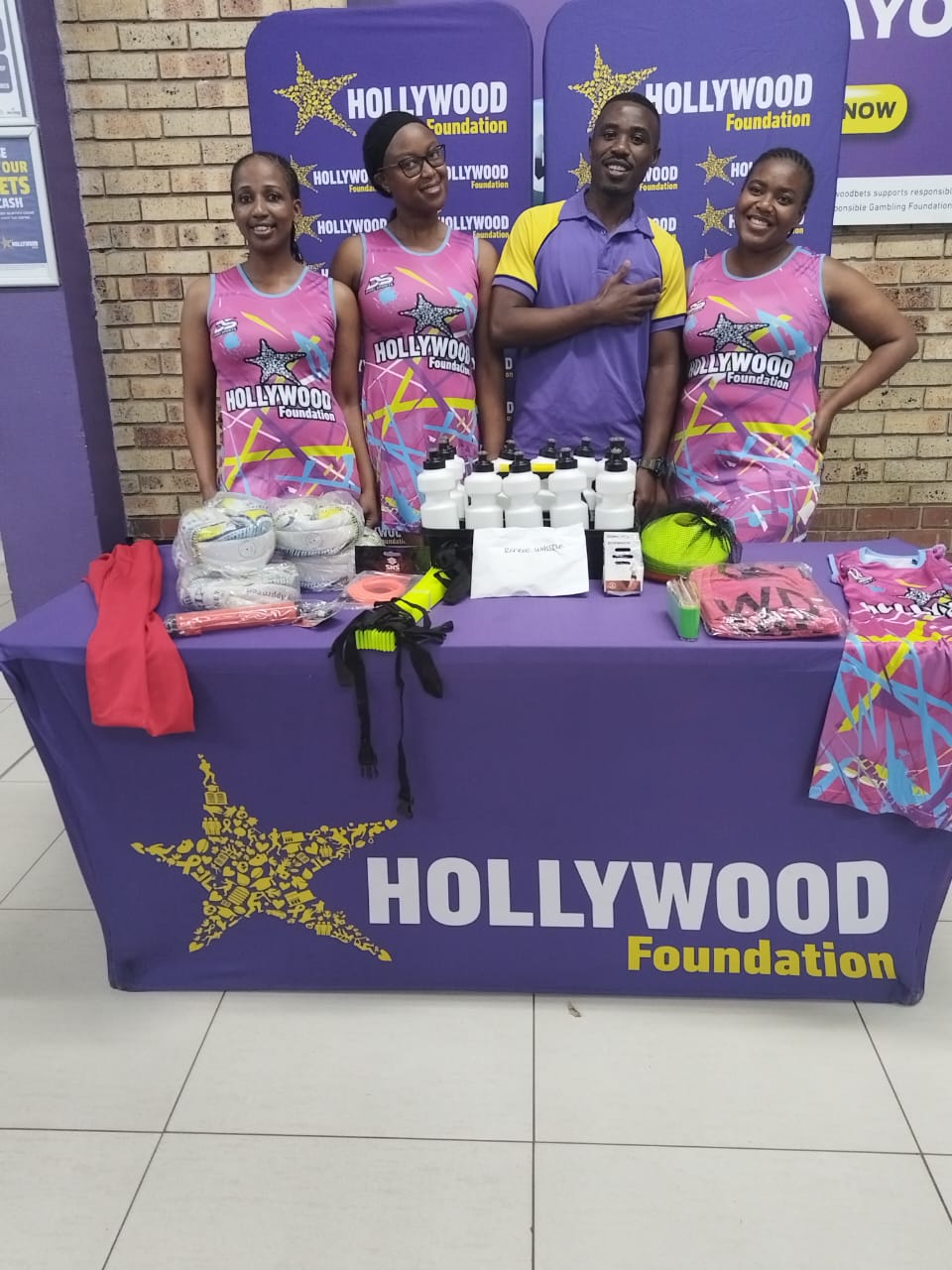 Hollywood Foundation supports Imbalenhle CHC Netball Team through ...