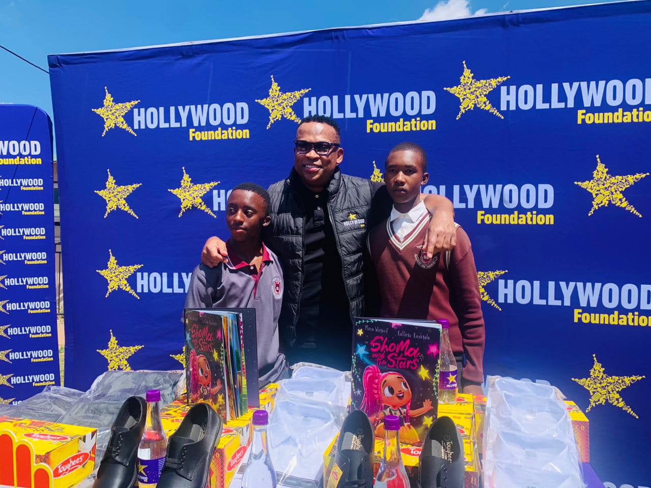 Robert Marawa Partners Back to School campaign | Hollywood Foundation